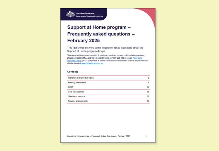 Support at home - ACH Group